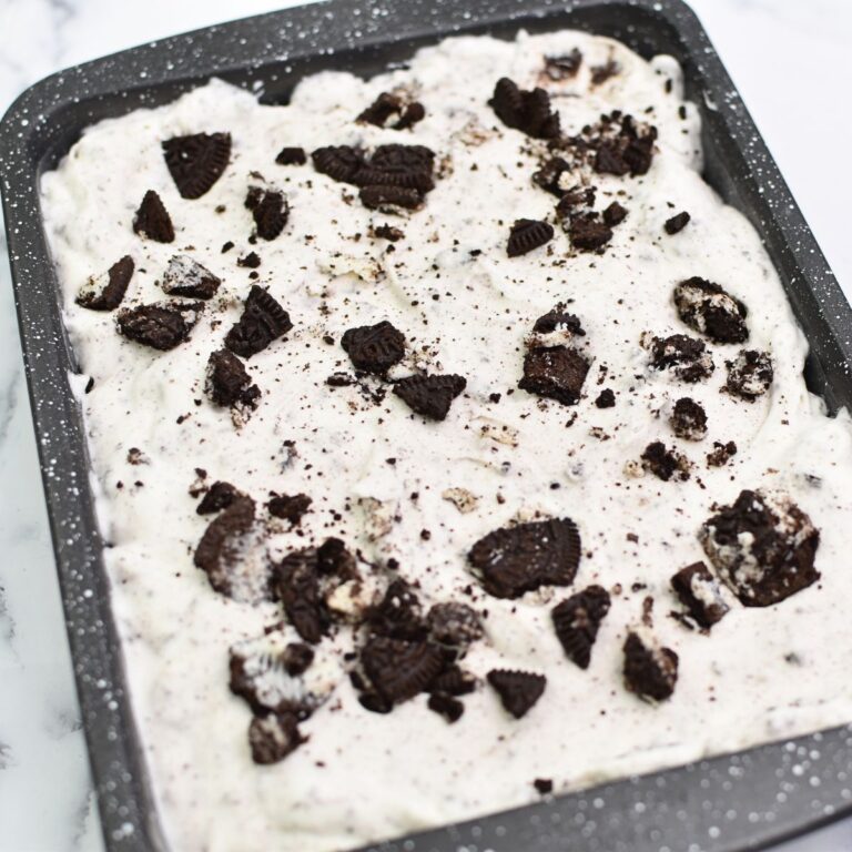 3 Ingredients Oreo ice cream - Full Kitchen Recipes