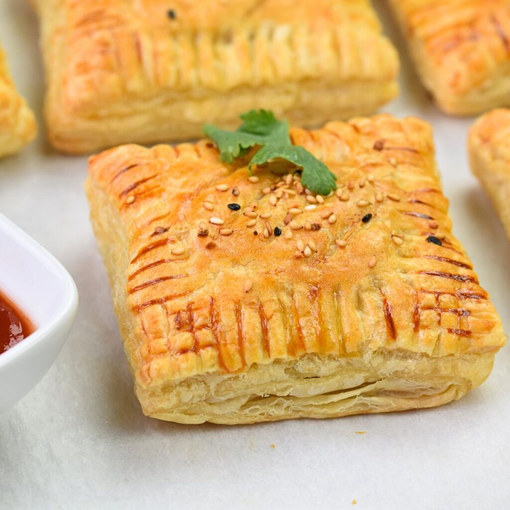 Creamy chicken puff pastry - Full Kitchen Recipes