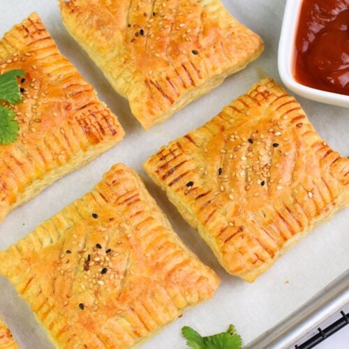Creamy chicken puff pastry - Full Kitchen Recipes