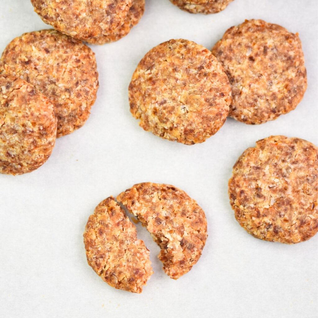 2 Ingredients Healthy Cookies (No Flour, Eggs or Nuts) - Full Kitchen ...